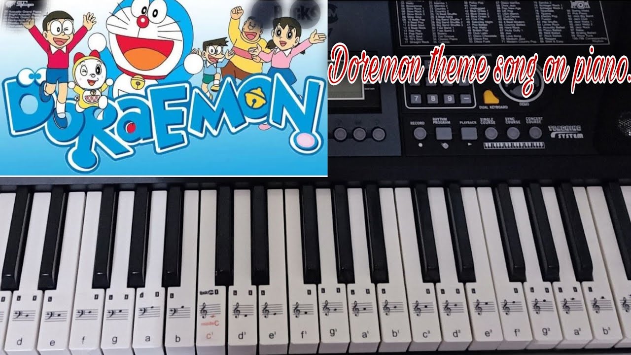 Doremon theme song on piano.by Nihar Jain - YouTube