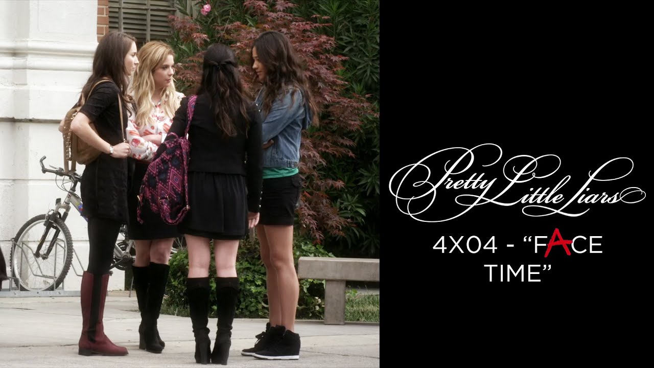 Pretty Little Liars - The Liars Talk About The Melissa Mask At School ...