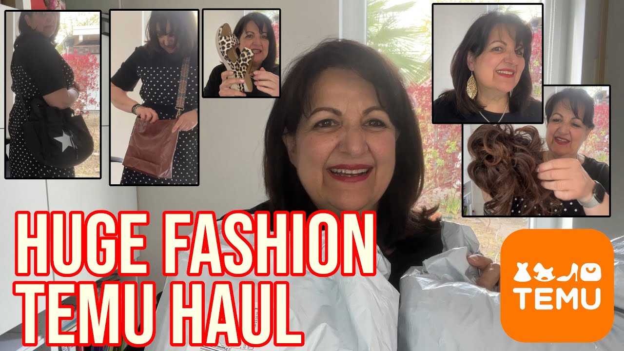 Must See - Temu Haul : Fashion Items - Bags, Hair Accessories, Earrings ...