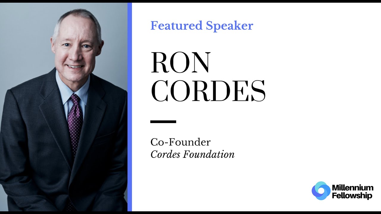 Millennium Fellowship Webinar Series - Ron Cordes #MillenniumWebinars ...