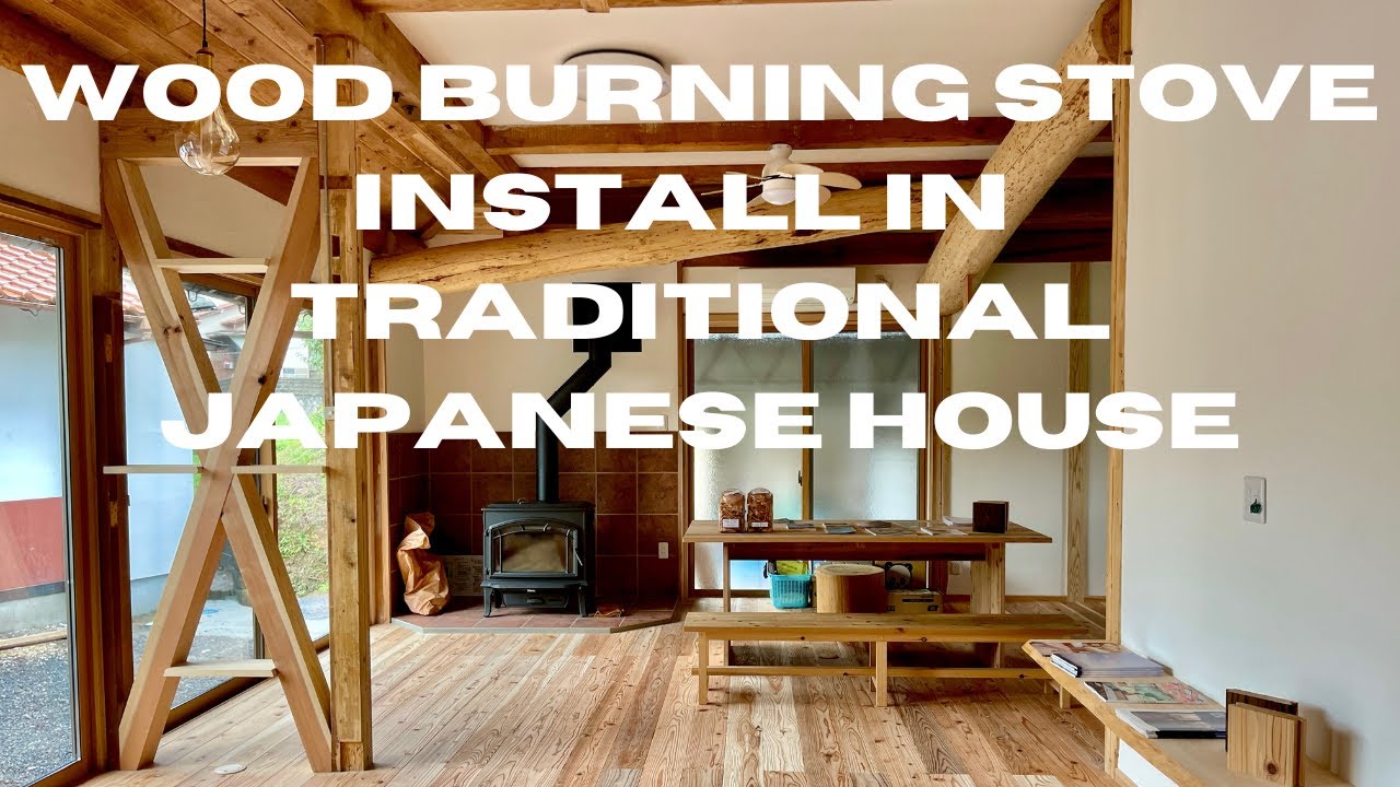 We Installed a Wood Burning Stove in Our Japanese Traditional House ...