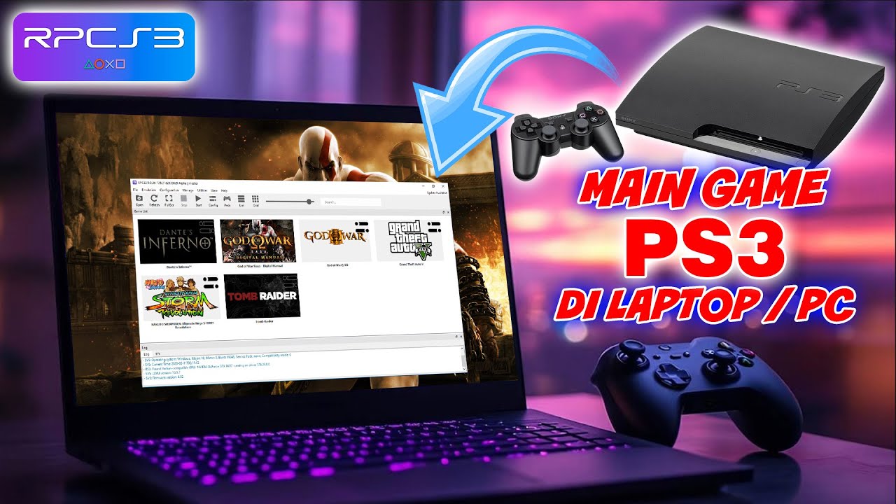 Tutorial Cara Main Game PS3 di PC / Laptop dengan RPCS3 - YouTube