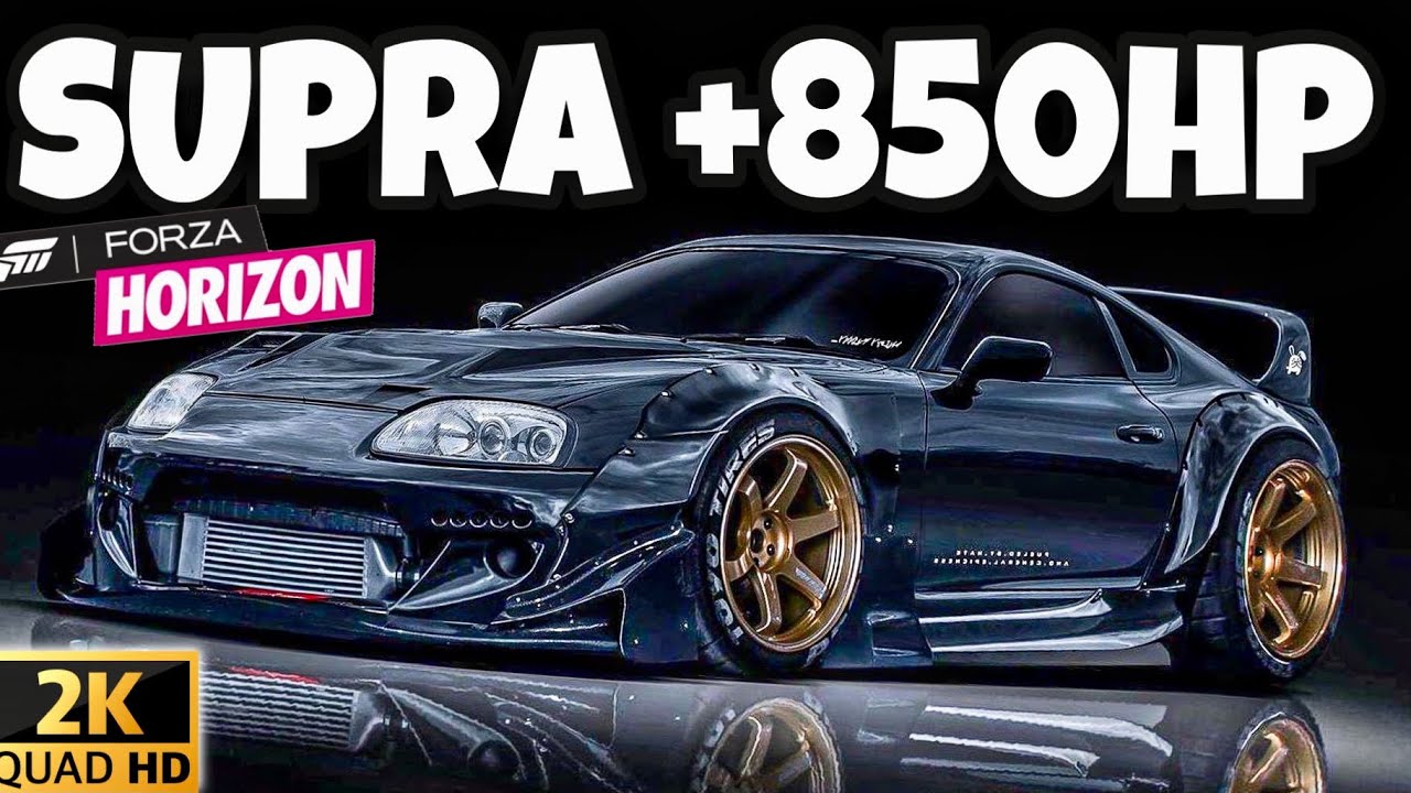 FORZA HORIZON 1 | O LENDÁRIO TOYOTA SUPRA 2JZ COM +850 HP! #13 - YouTube