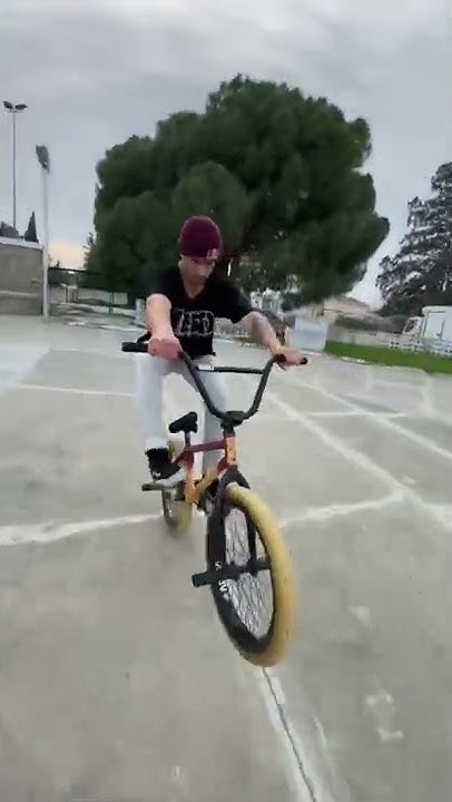 Fakie Manual Combo BMX #shorts - YouTube