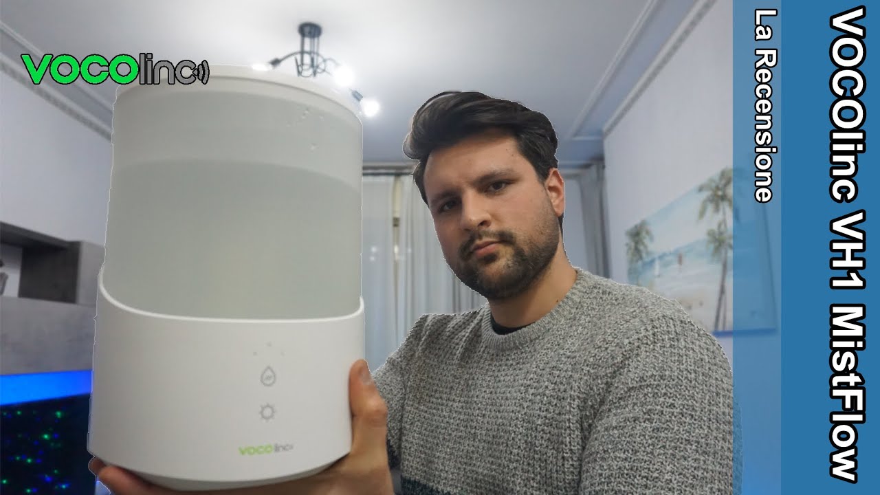 VOCOlinc VH1 Mistflow Unboxing e Prime Impressioni - YouTube