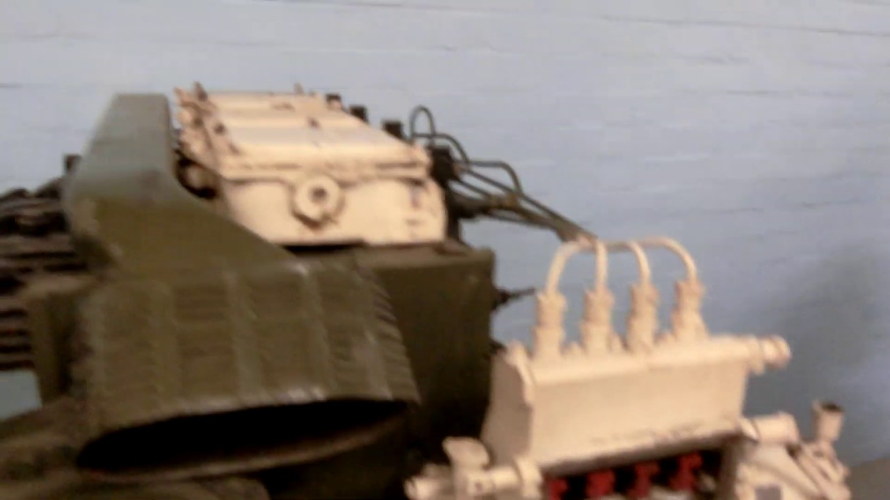 IKEGAI Japanese Air Cooled Diesel Engine of Type 97 Two man Tankette ...