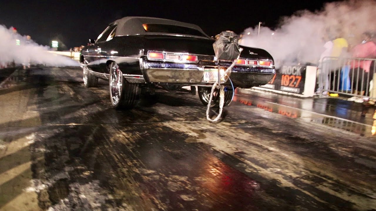 DONKMASTER Z06 TURBO DONK HAS NEW PAINT AND A NEW ENGINE AND IT RAINED ...