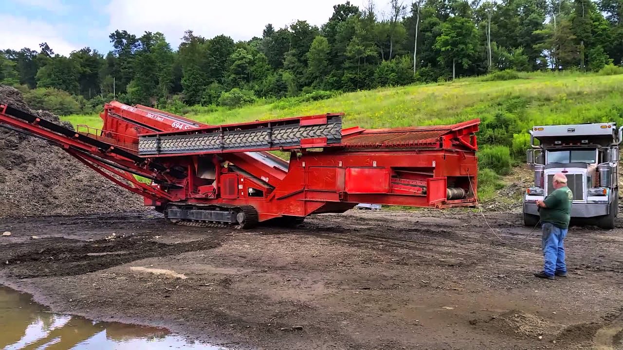 TEREX FINLAY 694 Supertrack - Rock Equipment - 11197 - YouTube