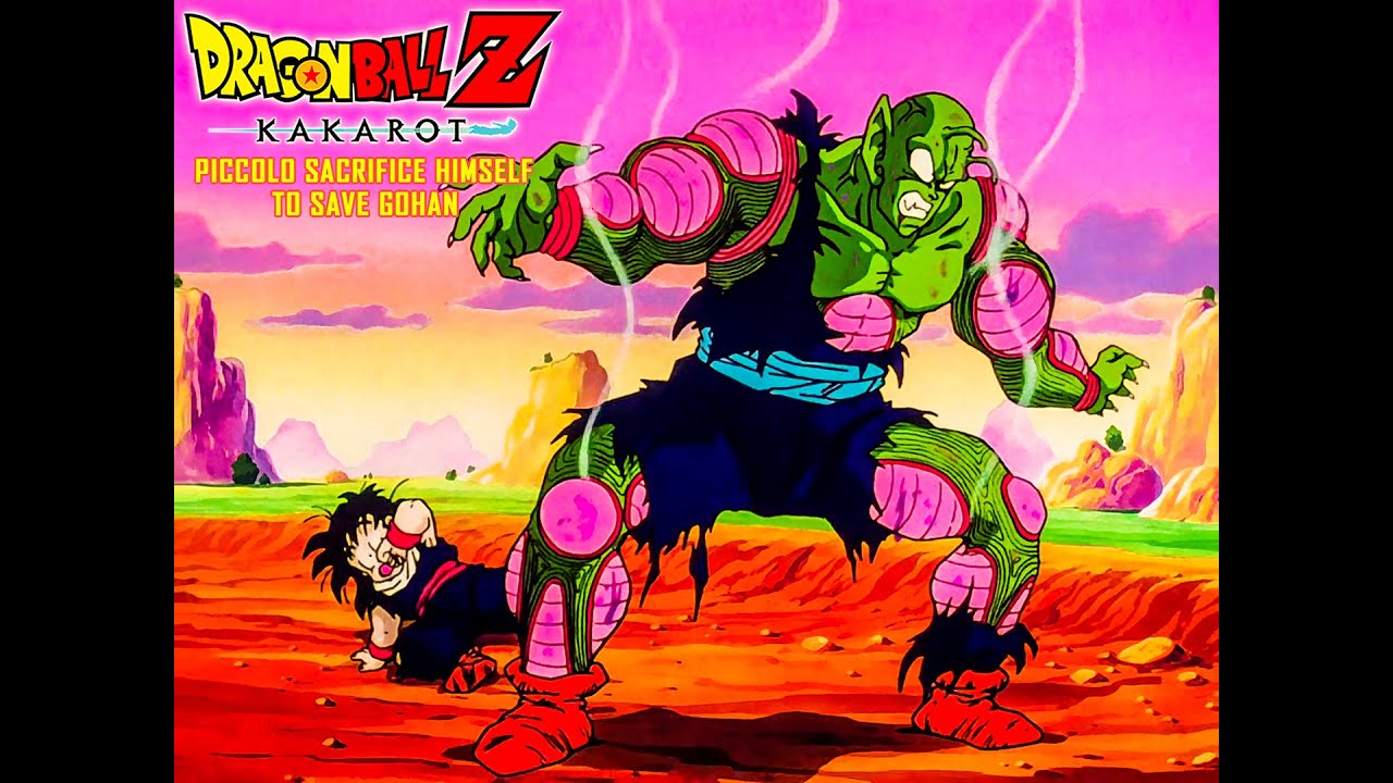 Piccolo Sacrifice Himself To Saves Gohan | Dragon Ball Z Kakarot - YouTube