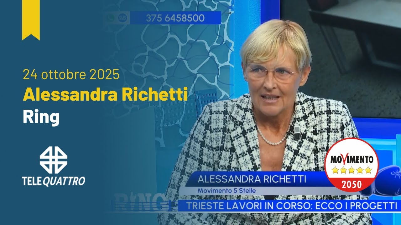 Alessandra Richetti ospite a Ring su Telequattro - 24/10/2025 - YouTube