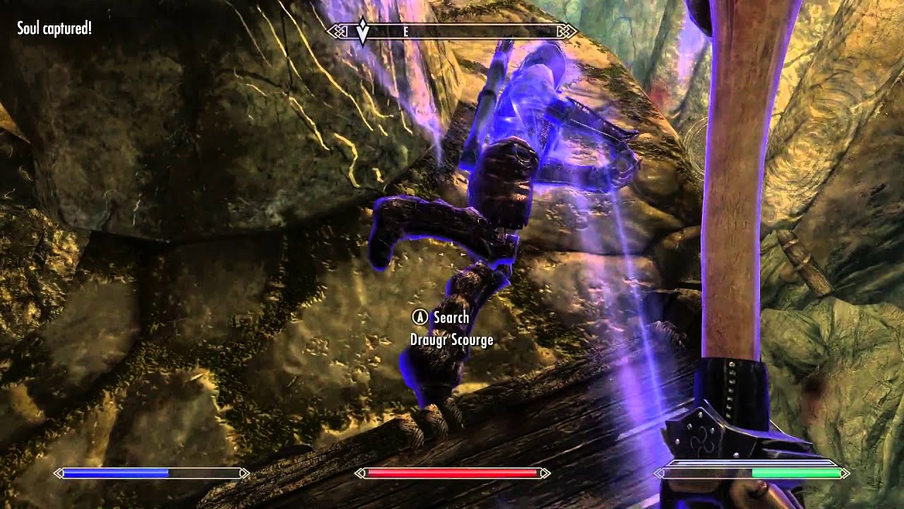 How to open bridge in Geirmund's Hall - Skyrim - YouTube