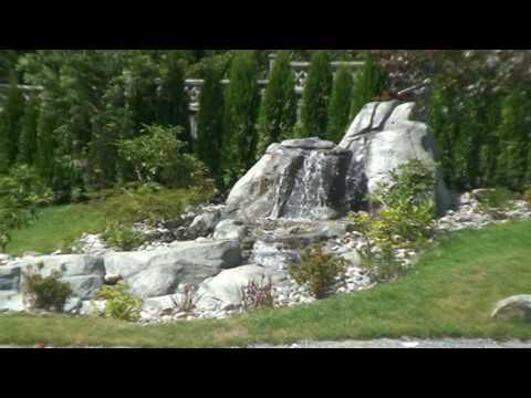 Concrete Rock Waterfall Surrey BC | Vancouver | WaterfallNow - YouTube
