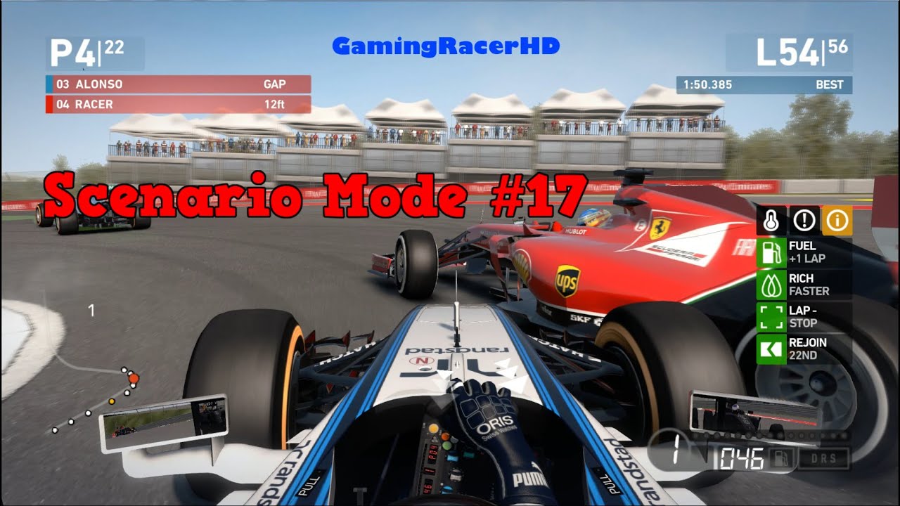F1 2014 - Scenario Mode #17 - He's Safe! (1080p HD) - YouTube