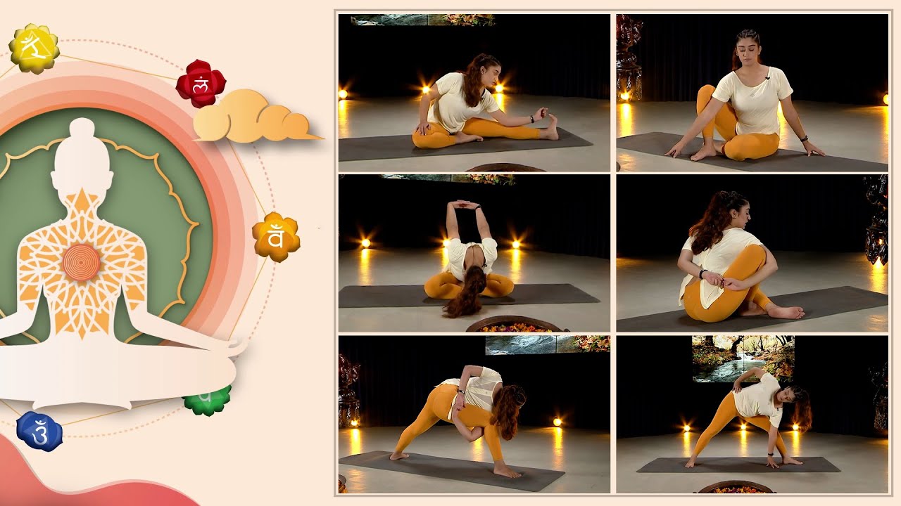 Seated Side Twist | Kantipur Yoga With Zahyan | Episode 48 ...