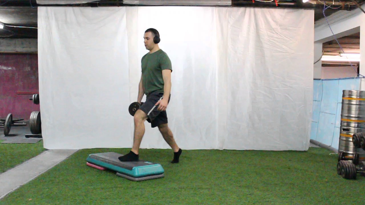 Contralateral Deficit Split Squat - An Exercise Demo by Optimizing ...