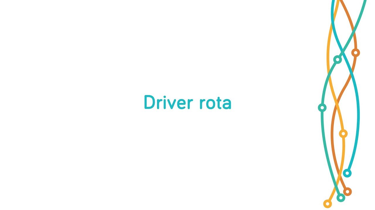 Driver rota - YouTube