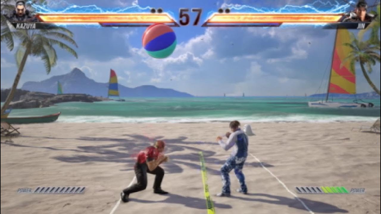 1V1 Beach Ball, Kazuya Boss Fight, Cpu Vs Cpu, Custom Fights! - TEKKEN ...
