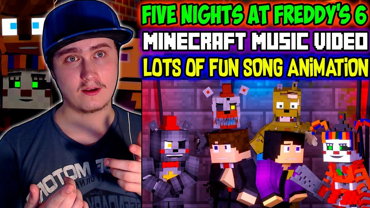 "Lots of Fun" | FNAF 6 Minecraft Music Video | 3A Display (Song by ...