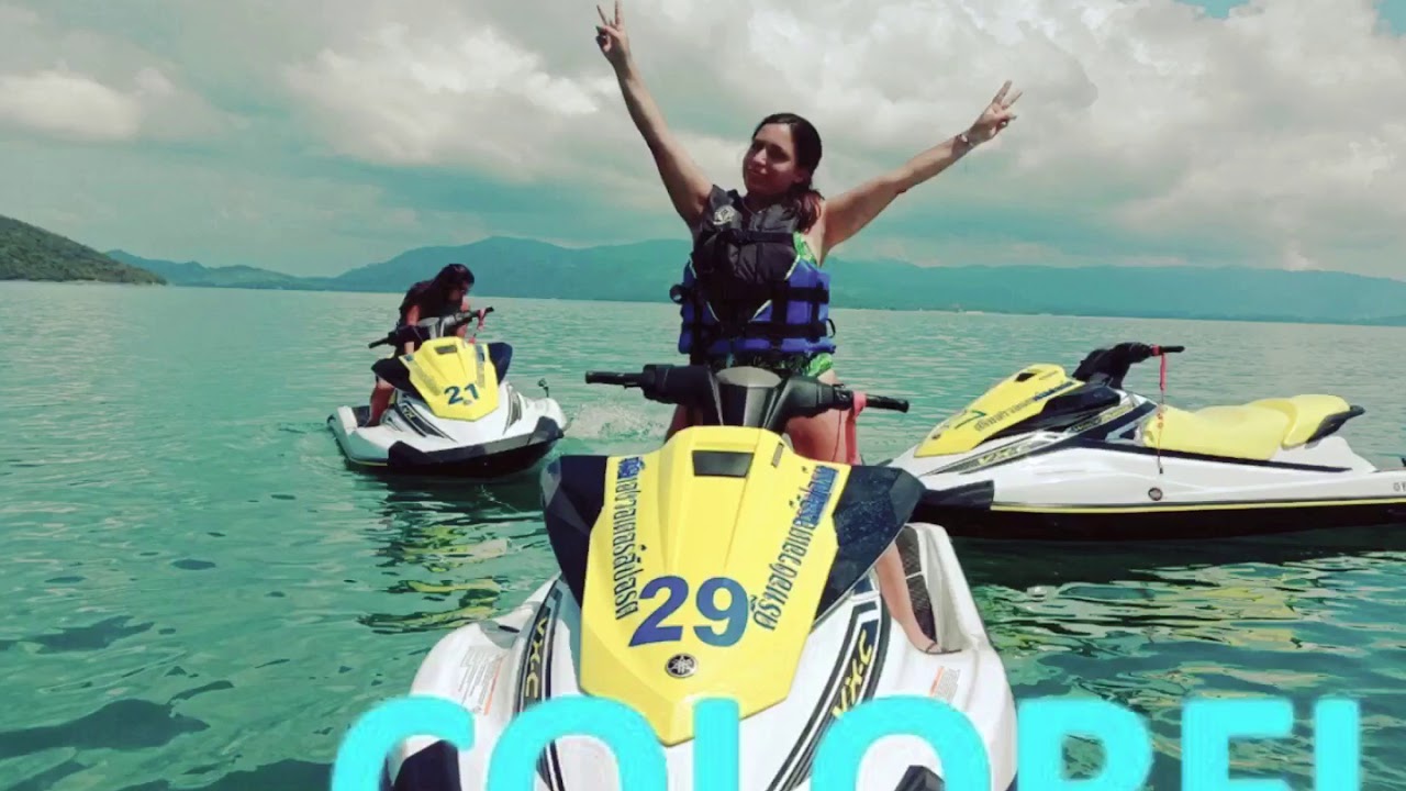 Safari Jet Ski and Snookering with Pigs - YouTube