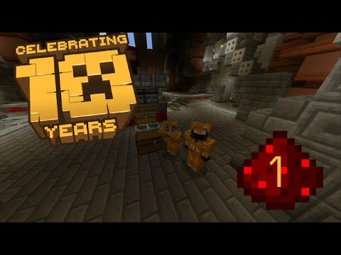 REDSTONE MUSEUM - Minecraft 10 Year Map (Part 1) - YouTube
