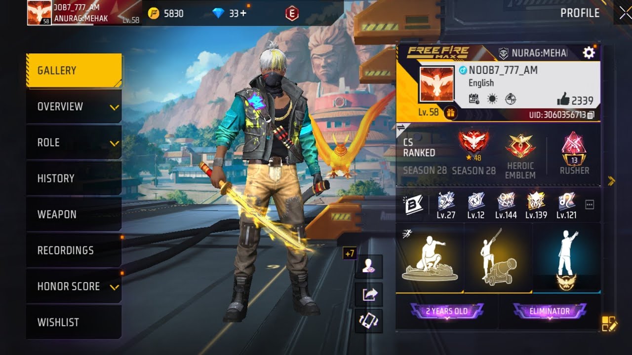 Free fire max clash squad ranked gameplay - YouTube