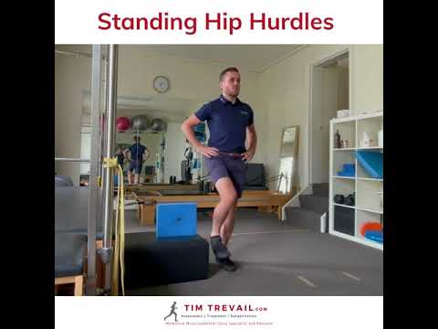 How to Perform Standing Hip Hurdles | Mobility Drill - YouTube