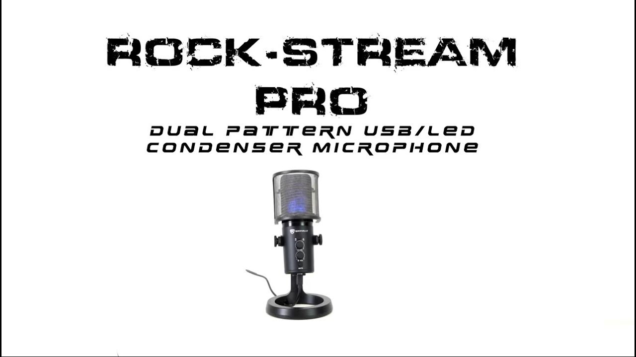 All About Your Rockville ROCK-STREAM PRO Gaming Streaming Recording ...