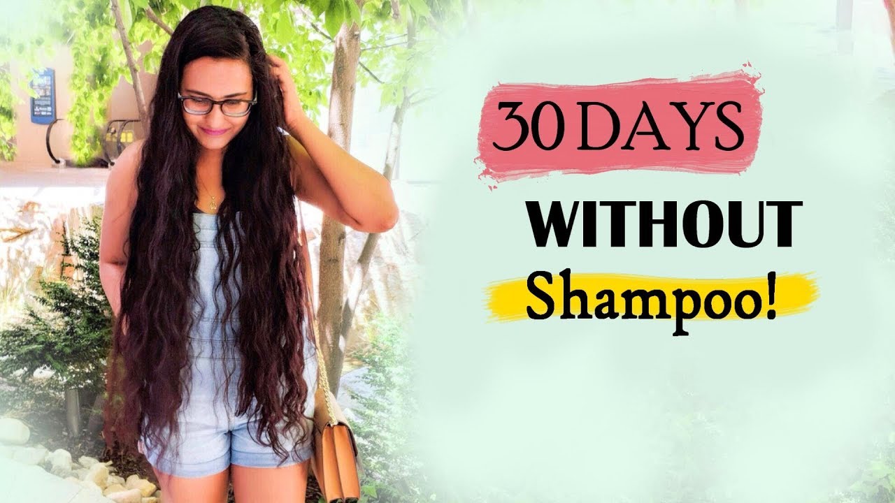 No Poo Challenge For Healthy Hair : Hair Challenge - YouTube