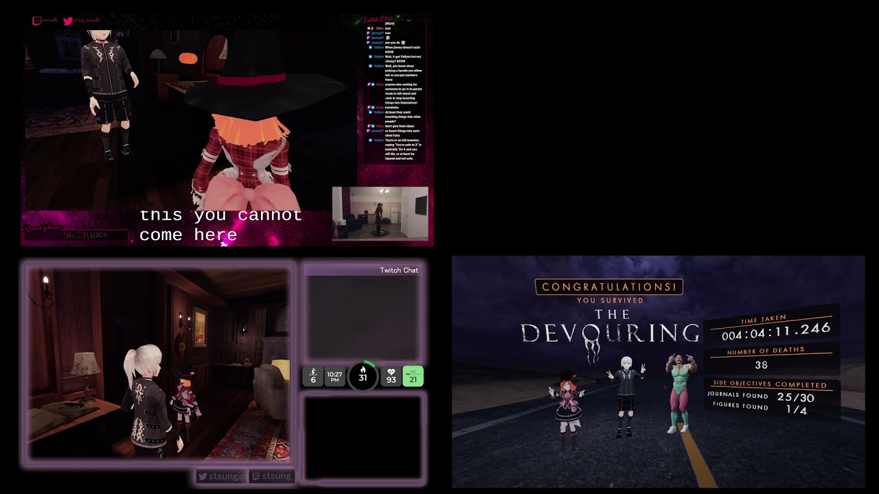 [VRChat] The Devouring VR collab stream with smarseille and ...