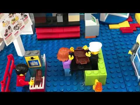 Huge Lego Airport Arrival and Connections Video - YouTube