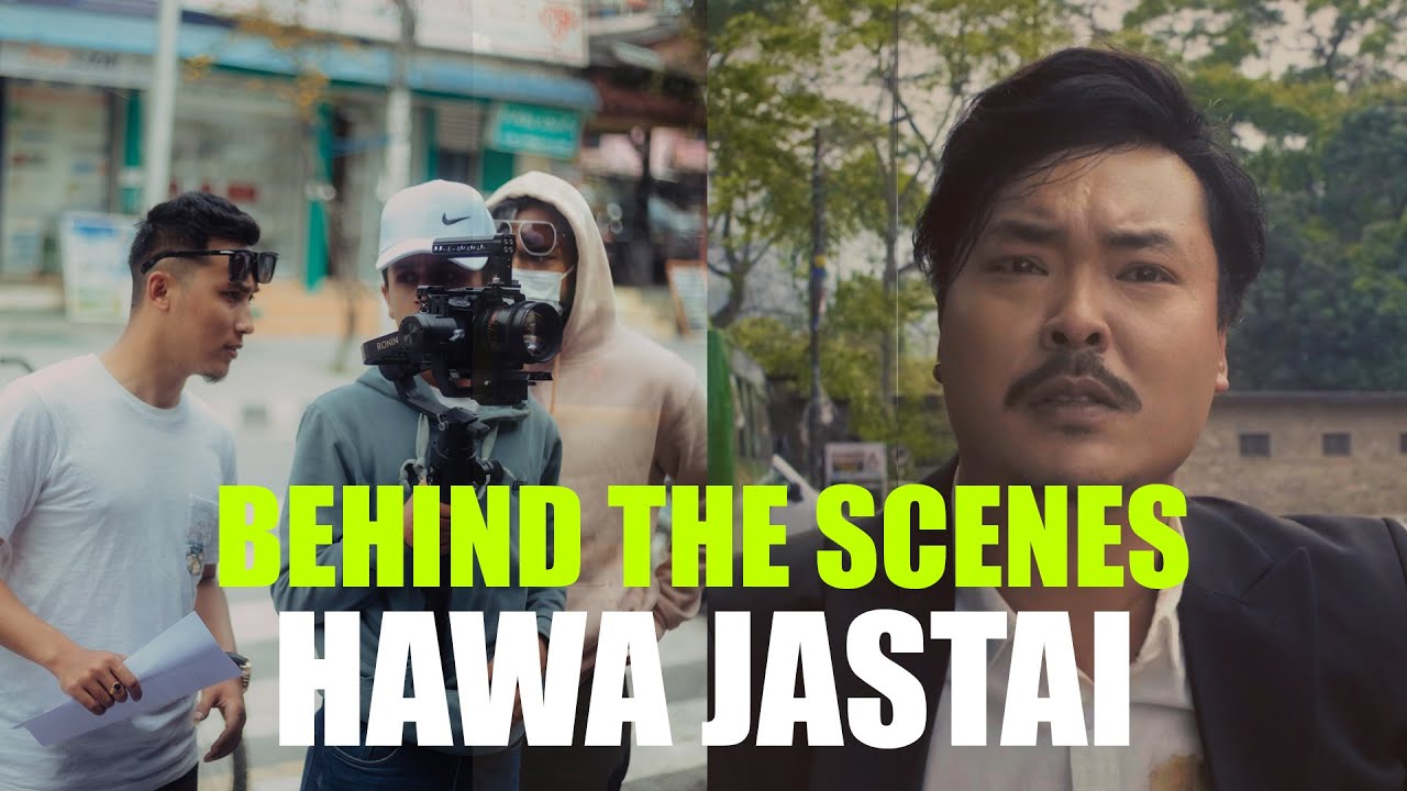 Behind The Scenes of Hawa Jastai - John Rai | Starring Sujan Zimba ...