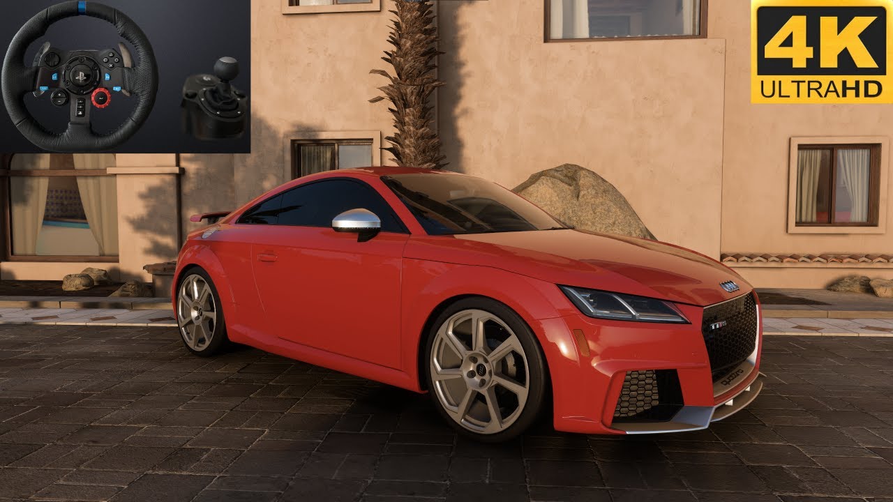 765 HP Audi TT RS | Steering Wheel Gameplay | Forza Horizon 5 - YouTube