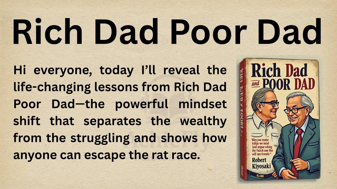 Rich Dad Poor Dad || Learn English Through Story 🔥|| Graded Reader ...