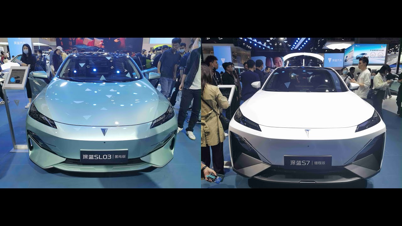 Auto Show - Deepal Hydrogen Electric SL03 + Deepal S7 In-depth Walk ...