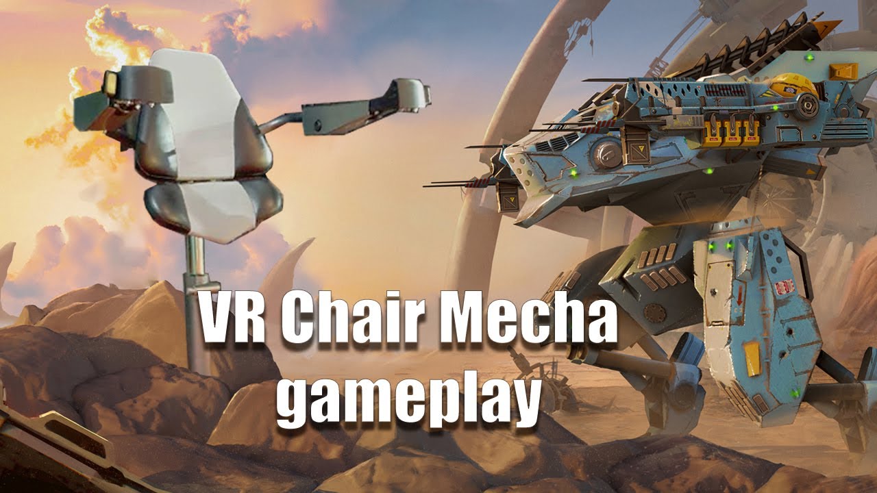 Mecha game in VR with the VR Chair - YouTube