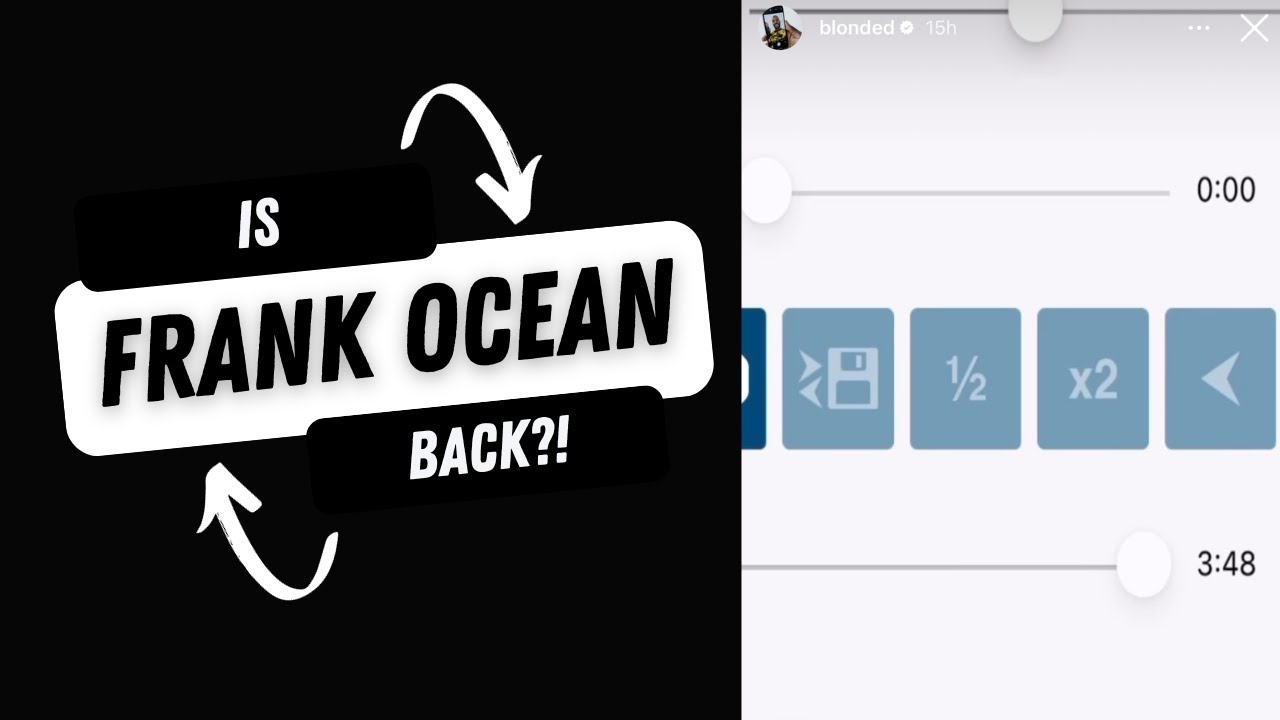 FRANK OCEAN IS BACK?! - YouTube