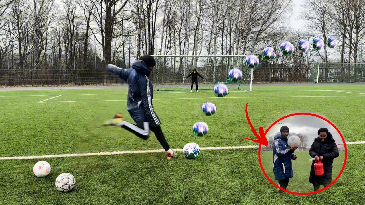 Hur bra är en Helium Fotboll??! - YouTube
