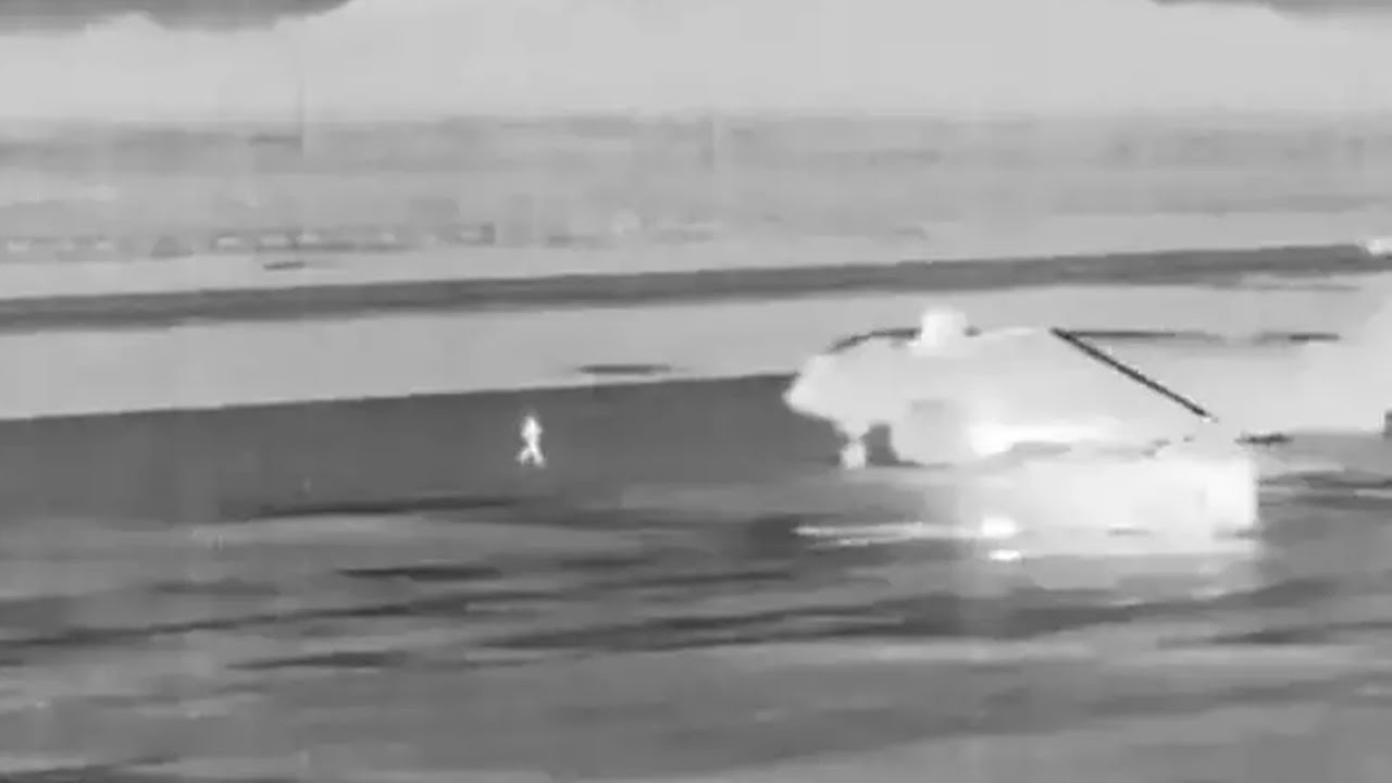 Footage Captures Final Moments Before Man Dies Climbing Into Plane ...