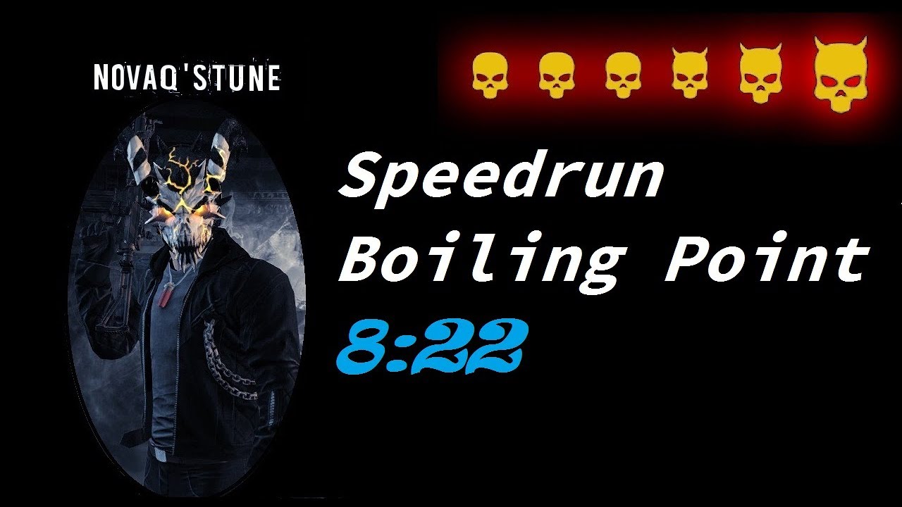 Payday 2 Speedrun Boiling point - 8:22 - YouTube