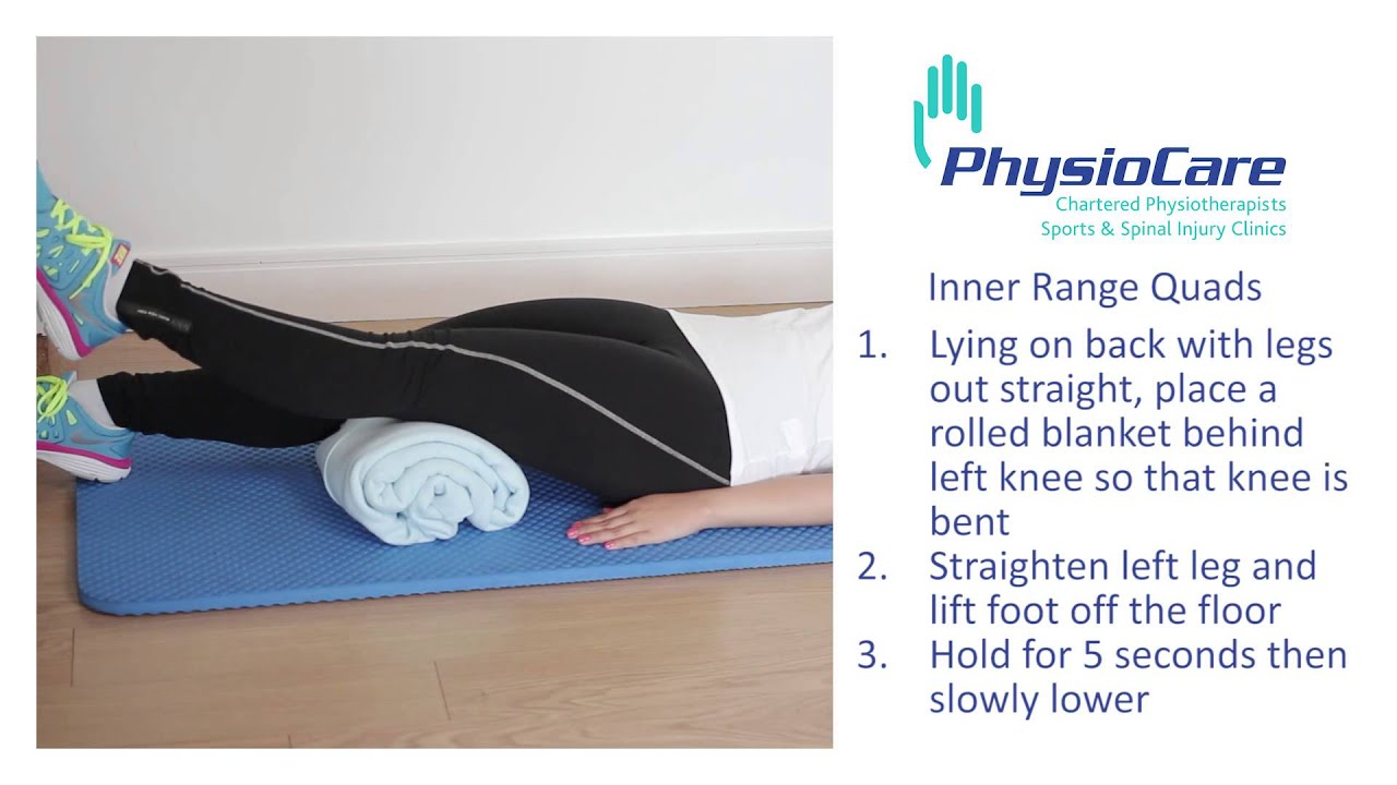 PhysioCare - Inner Range Quads - YouTube
