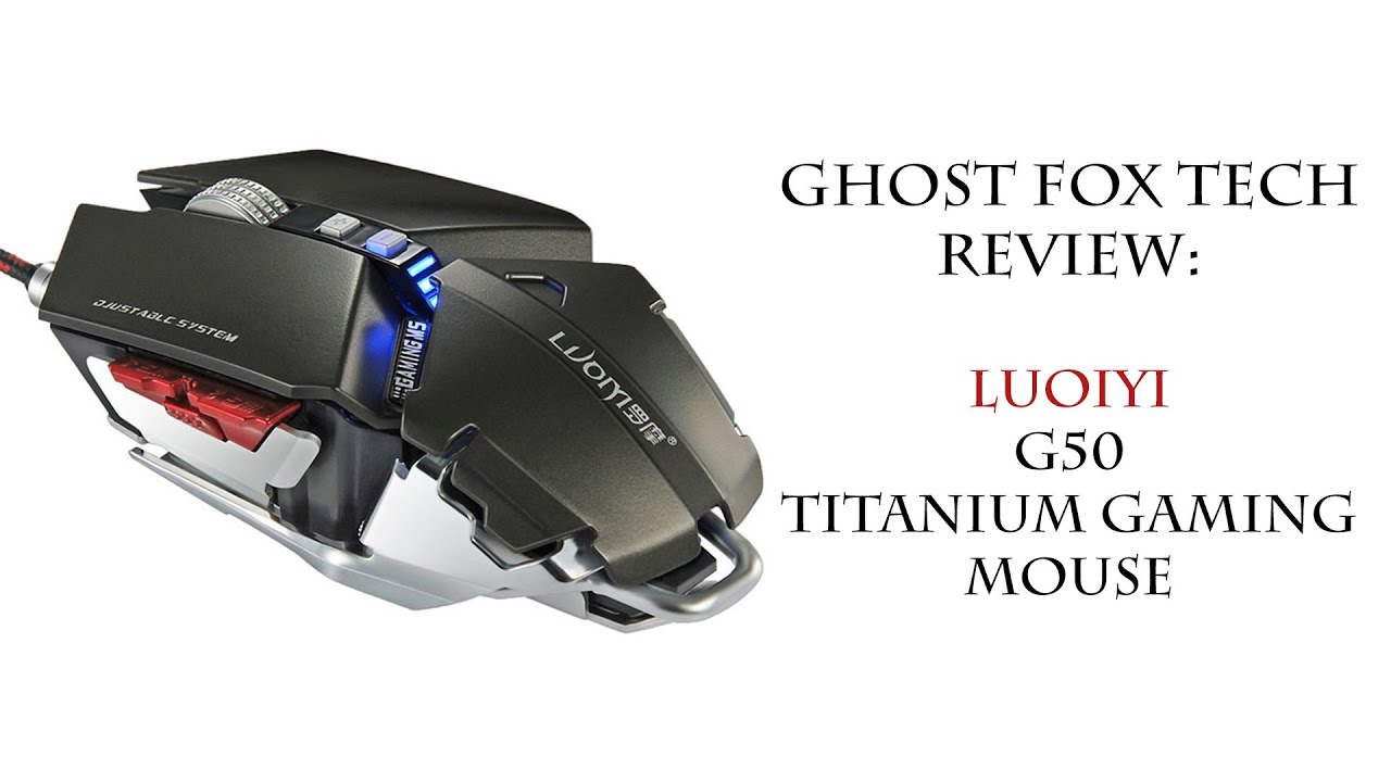 Luoiyi G50 Titanium Gaming Mouse - Review - YouTube