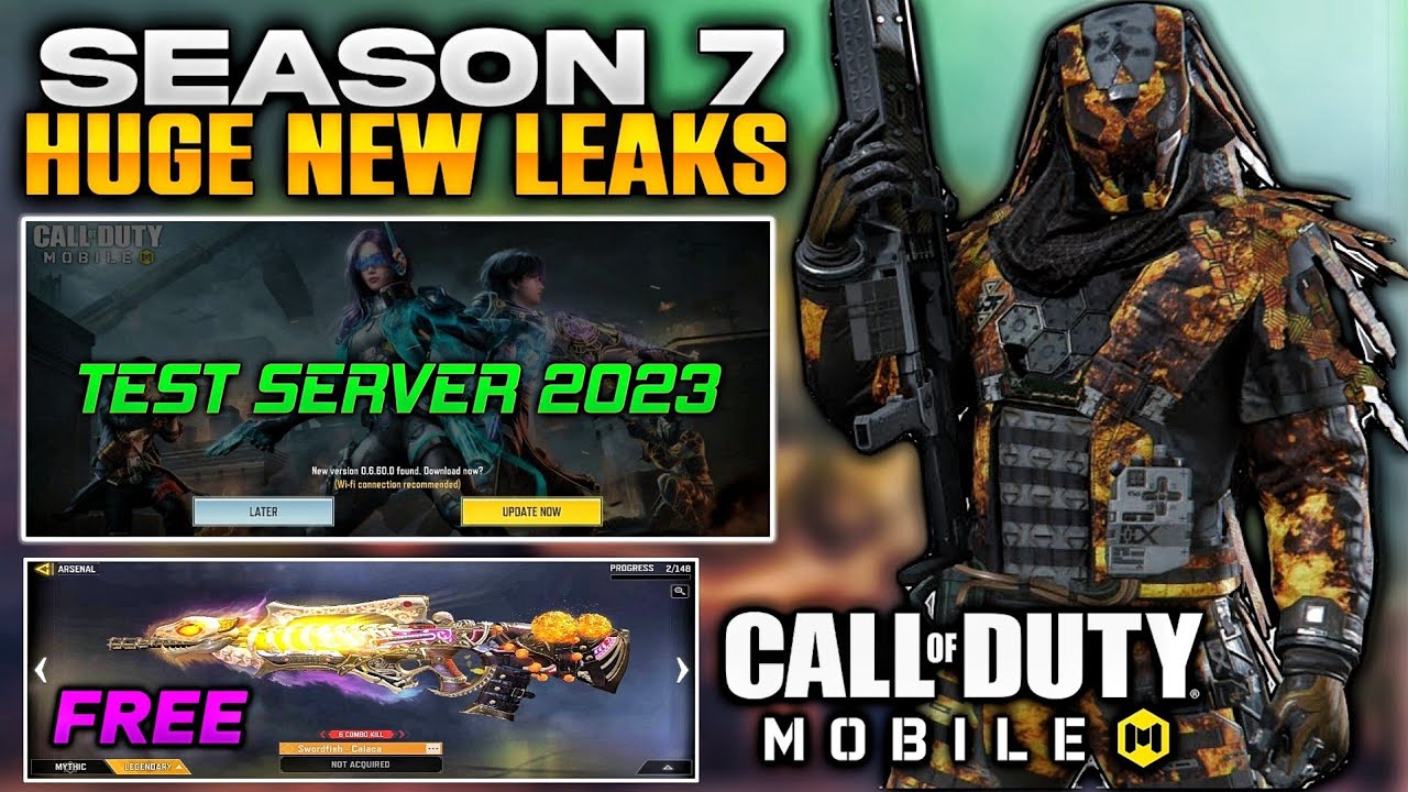 Season 7 Cod Mobile Huge New Leaks | *Free* Legendary | Season 7 Codm ...