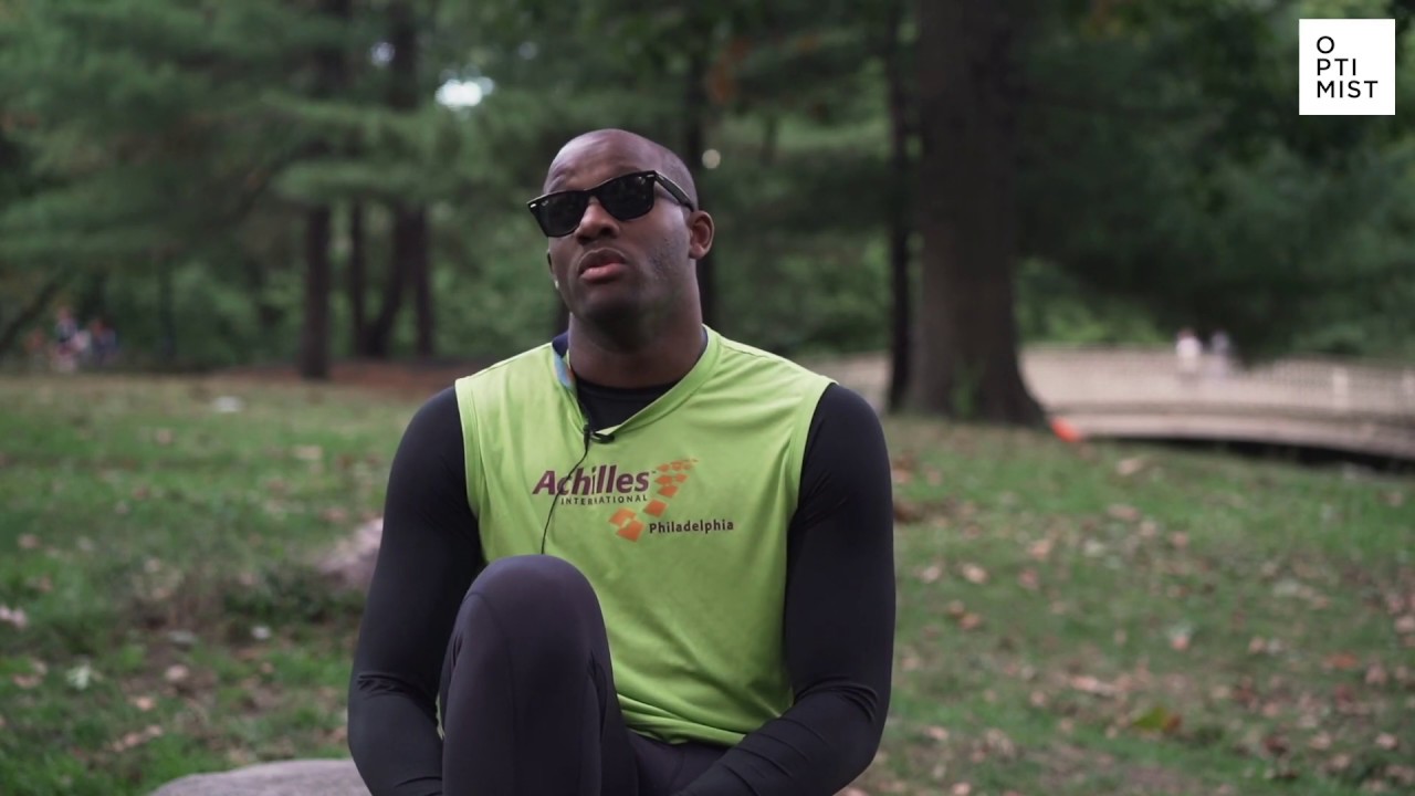 The Blind Marathon Runner - YouTube