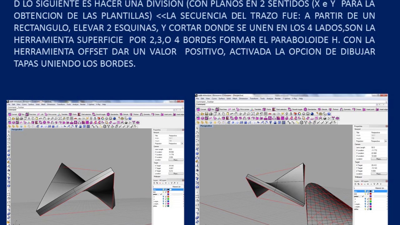 Waffle structures demostración--tercer vídeo-- - YouTube
