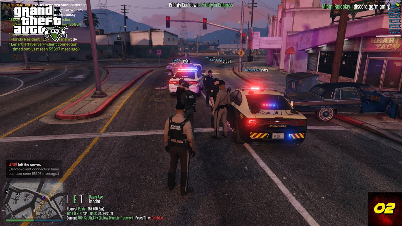 GTA 5 - EPISODE 3 - LET'S ROLEPLAY - MIAMI DADE POLICE DEPARTMENT (GTA ...