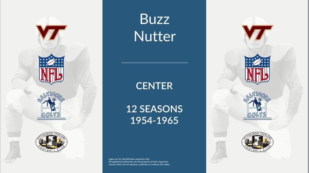 Buzz Nutter: Football Center and Linebacker - YouTube