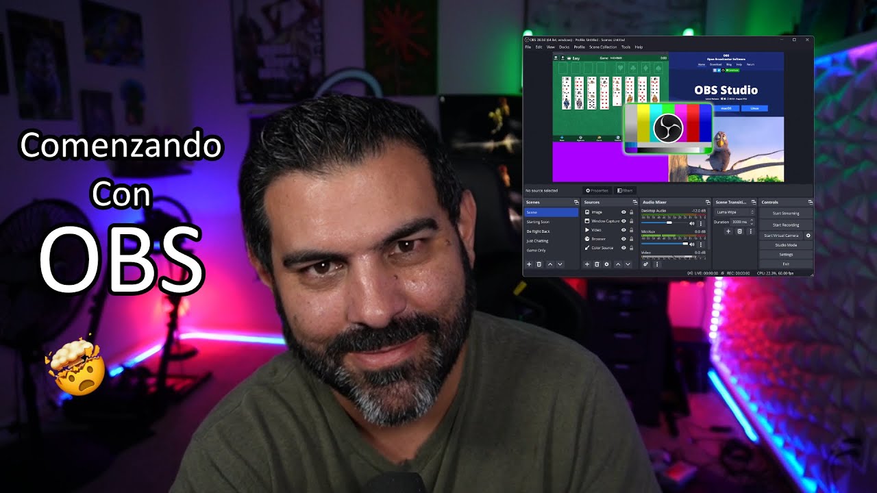 Comenzando Con OBS (Instalacion) - YouTube