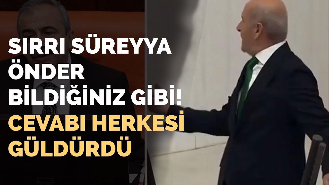 Sırrı Süreyya Önder İle George Aslan'ın Meclis'te Güldüren Diyaloğu ...