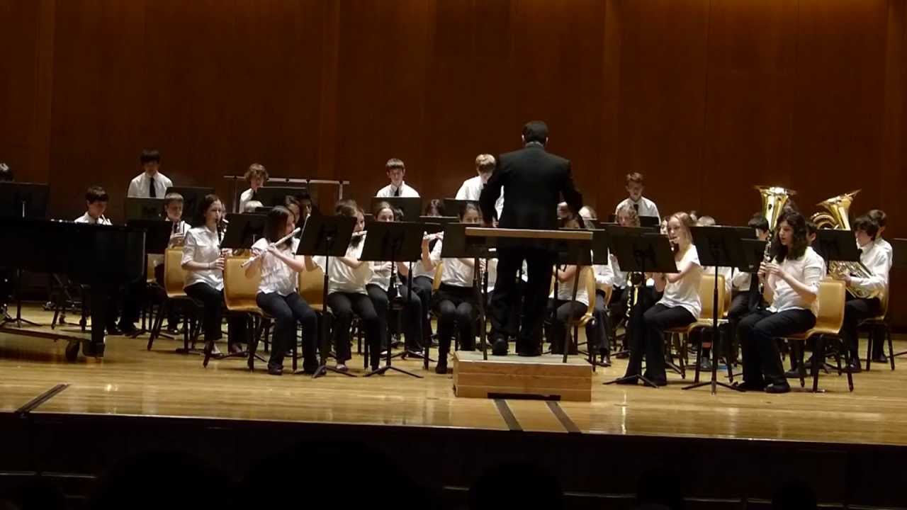 WO Jr High Wind Ensemble - "Wild Dance" Douglas Akey - YouTube