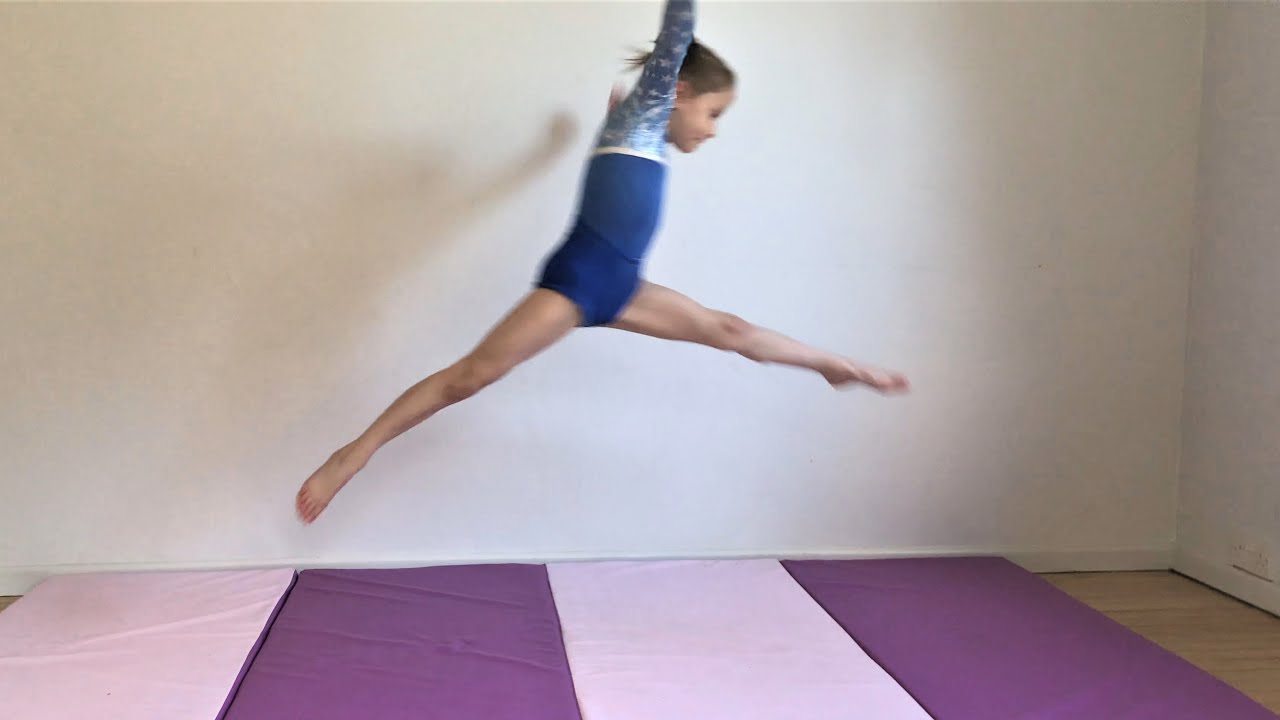 Leap from one foot to the other - YouTube